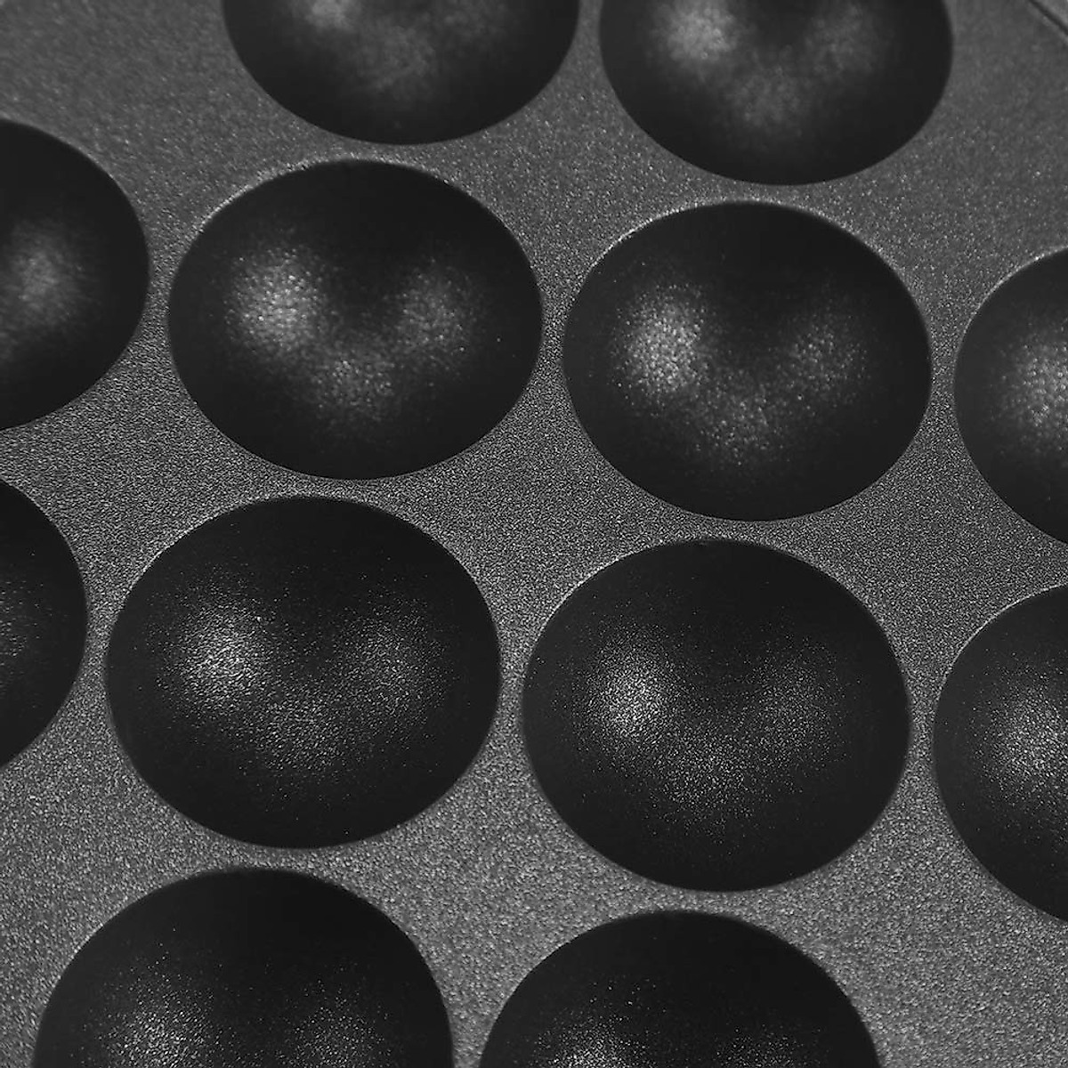 Aebleskiver Cast Iron NonStick Pan, 12 Cavities Aluminum Non-stick Takoyaki Grill Pan Plate Octopus/Pancake Maker Baking for Other Desserts Stuffed Pancake Pan