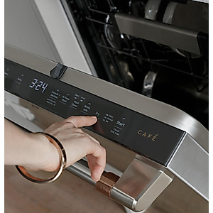 CAFE CDT845P2NS1 24" Matte Collection Built-In Dishwasher with 16 Place Settings Ultra-Wash and Dry