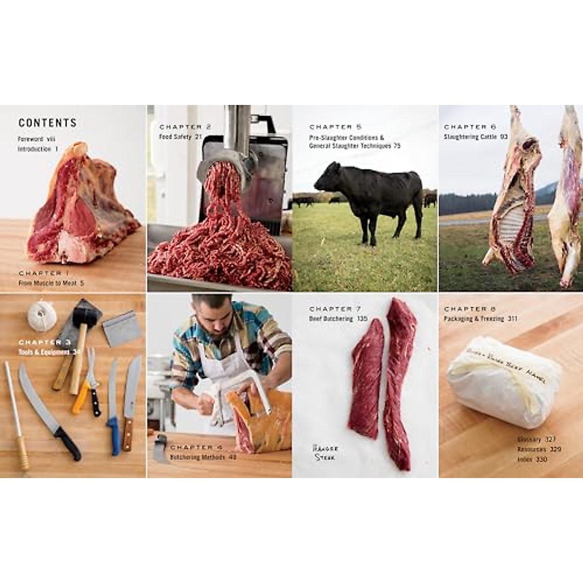 Butchering Beef: The Comprehensive Photographic Guide to Humane Slaughtering and Butchering