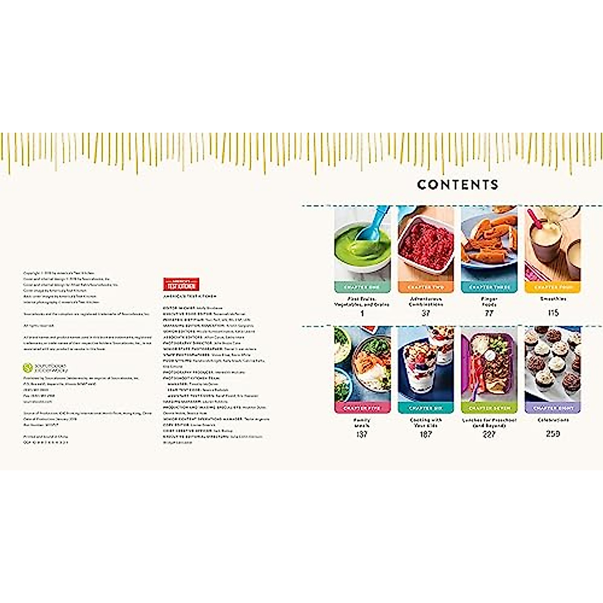 The Complete Baby and Toddler Cookbook: The Very Best Baby and Toddler Food Recipe Book (America's Test Kitchen Kids)