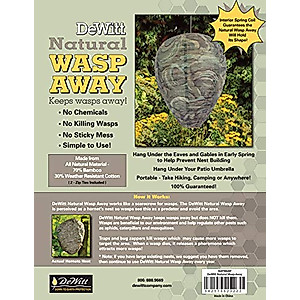 DeWitt 555910 Natural Wasp Away, 12" X 9", Camouflage