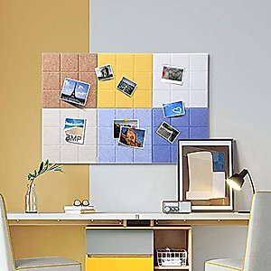 Wall decoration Self-Adhesive Wall Stickers, Children's Protective, Hexagonal Bulletin Board Background Wall 6 Pieces/Set