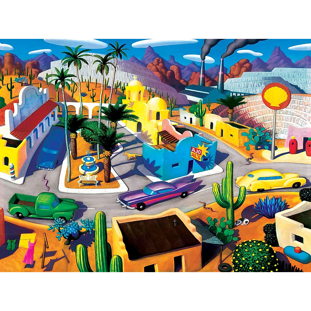 MasterPieces 550 Piece Jigsaw Puzzle for Adults and Family - The Land of AZ - 18"x24"