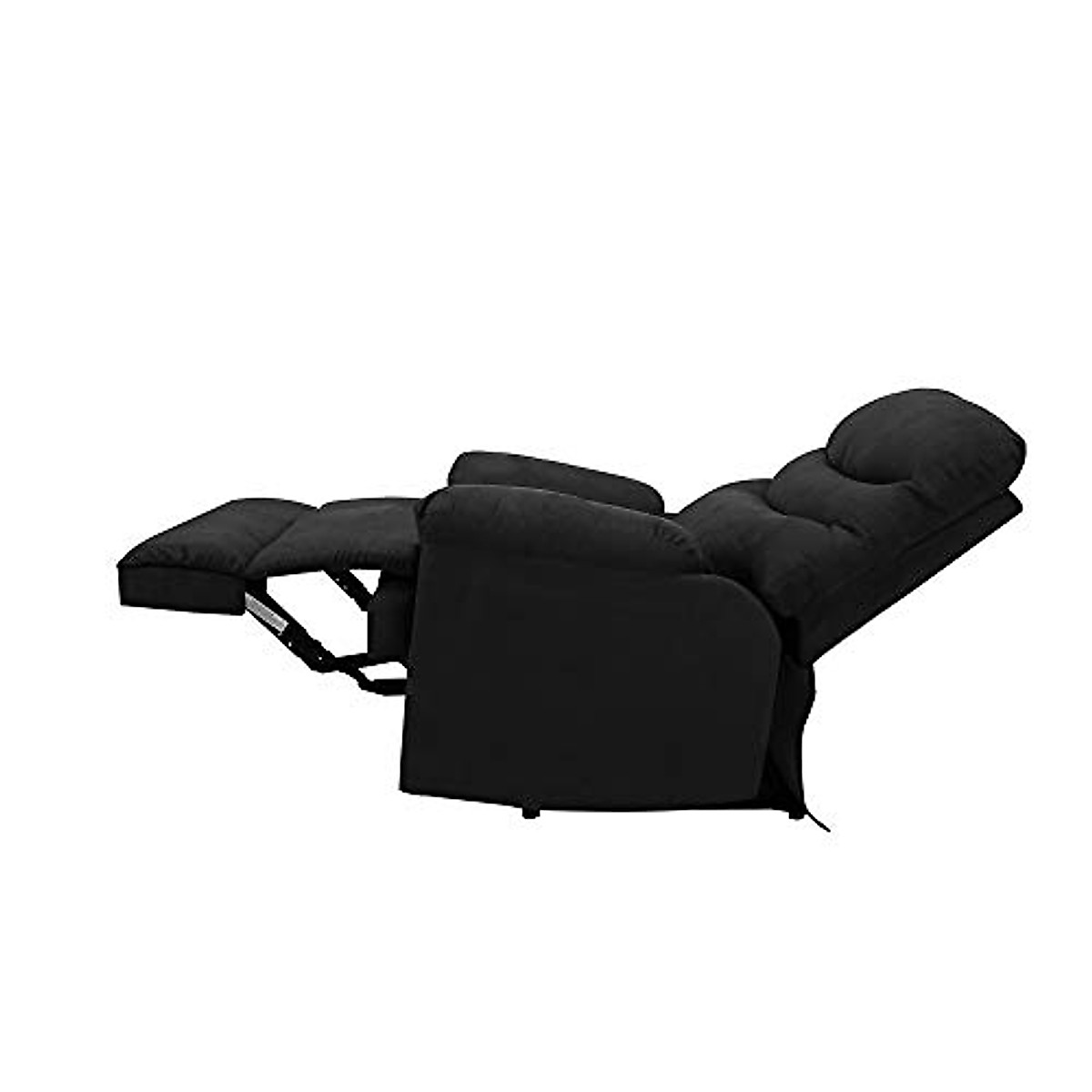 Kingway SF-1701 Recliner Sofa Chair, 35" L x 40" D x 40" H, Fabric, Black