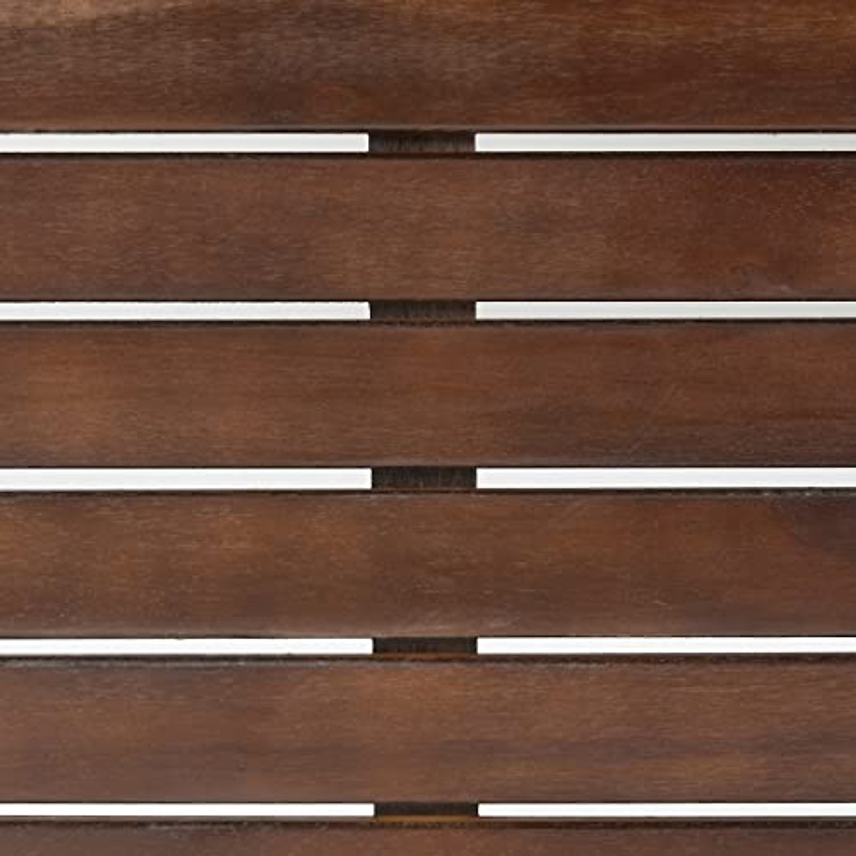 Christopher Knight Home Milos Acacia Bar Table, Dark Brown / Rustic Metal