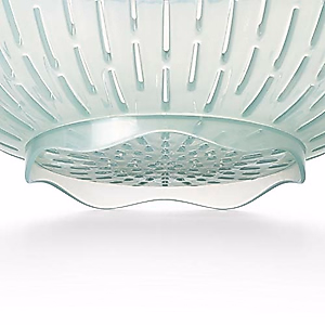 OXO Good Grips 9-Piece Nesting Bowl & Colander Set, Sea Glass