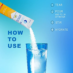 GARIZZE Liquid IV Hydration Multiplier - Hydration Powder Packets -12 Sticks - Electrolyte Drink Mix - Strawberry, Lemon Lime, Tangerine Immune Support, Yuzu Pineapple Energy Drink Mix