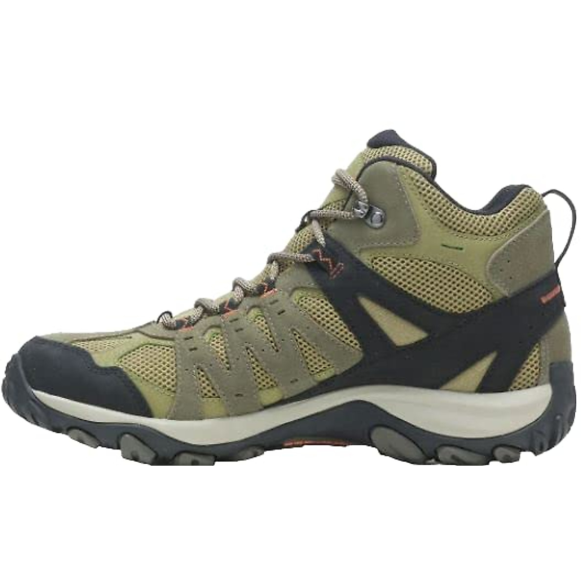 Merrell J135469 Mens Hiking Boots Accentor 3 Mid WP Waterproof Olive/Herb US Size 9
