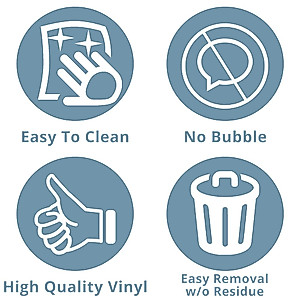 Instant Granite Countertop Vinyl Laminate Sheet | Peel & Stick | Durable Self-Adhesive Paper Resists Heat, Stains, Water | Kitchen & Bath | 36” x 72” | Granite Design | Black (6ft)