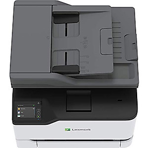 Lexmark MC3426adw Color Laser Multifunction Product with Print, Copy, Fax, Scan and Wireless Capabilities, Plus Full-Spectrum Security and Print Speed up to 26 ppm* (40N9360), White, Small