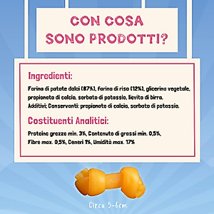 Benevo Vegan Pawtato Dog Chews (Small Knots)