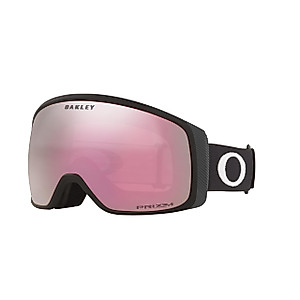 Oakley Flight Tracker XM Matte Black Prizm Hi Pink Iridium, Matte Black/Prizm Snow Hi Pink, Medium
