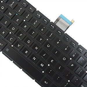 Suyitai Replacement for Toshiba Satellite Radius E45W-C E45W-C4200X 6037B0096202 H000069210 H000082870 0KN0-VP4US12 US Layout Backlit Keyboard