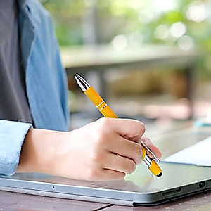 Up to 300 Personalized Pens Custom Bulk with Name Customized Pens with Free Engraving Engraved Stylus Tips Ballpoint Pen for Women Men Coworkers Employee Appreciation Business Graduation Gifts