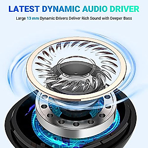 Wireless Earbuds for Galaxy S22 Ultra, HGCXING Noise Cancelling Touch Control Sweatproof True TWS Headphones Bluetooth 5.3 HiFi Stereo Earphone with Mic Headset for iPhone 13 Pro Samsung S21 FE Z Flip