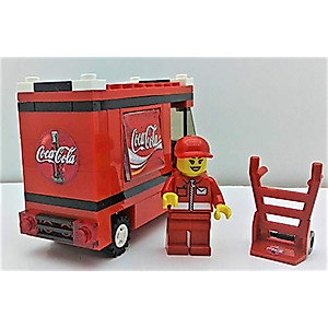 Lego City Vehicle COCA COLA set. / TRUCK case Minifigure hand truck