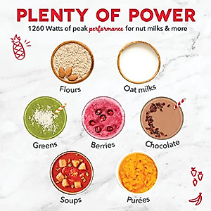 Dash Quest 50 oz Countertop Kitchen Blender, Professional Heavy Duty High Speed Processor and Mixer, Aqua