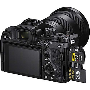 Sony Alpha a7S III Mirrorless Digital Camera (ILCE7SM3/B) Body Kit with Extra Battery + Flash + 128GB U3 V30 Memory Accessory Bundle