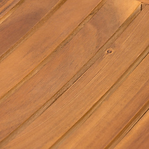 Christopher Knight Home Caribbean Outdoor 30" Acacia Wood Barstools, 2-Pcs Set, Natural Stained