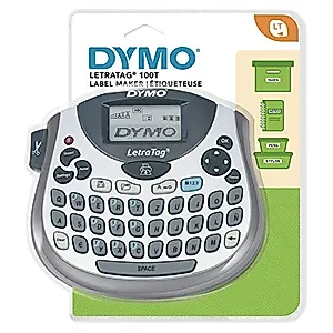 Dymo S0758370 LetraTag LT-100T Electronic Label Maker with QWERTZ Keyboard