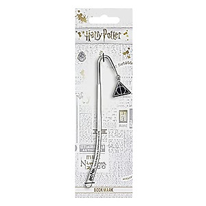 Official Licensed Harry Potter Silver Plated Bookmark (Deathly Hallows)
