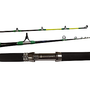 Catfishing Rod, Master Series 2.0 Chop Stick, 1-Piece Casting Catfish Rods for Baitcasting Fishing, Medium Heavy, 7’6”, 10-50lb Line