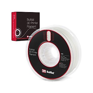 BUMAT ABS 3D Printer Filament, 1.75mm (Red), 1kg Spool (2.2lbs), Guaranteed Fresh, Dimensional Accuracy +/- 0.02mm, Tangle-Free, Fits Most FDM Printers [Risk-Free]