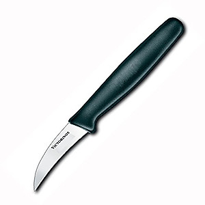 Victorinox Cutlery 2-1/2-Inch Bird's Beak Paring Knife, Black Polypropylene Handle