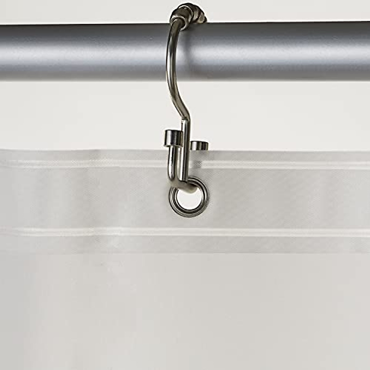 SKL Home by Saturday Knight Ltd. Frosted Shower Curtain Liner, 70x72, 4 Gauge