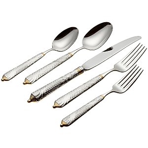 Yamazaki Byzantine Gold Accent 5-piece Place Setting