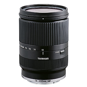TAMRON - 18-200 mm F/3.5-6.3 Di III VC - for Sony E-Mount - Black - B011EMB
