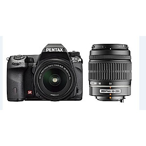 Pentax K-5 IIS 16.3 MP DSLR with 18-55mm DAL and 50-200 DAL Lens kit (Black)