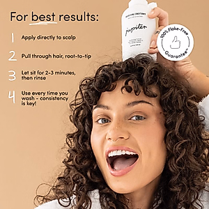 Jupiter, Physician-Formulated Scalp Balancing Conditioner for Dry, Itchy, Oily, Flaky Scalp, Sulfate-Free, Natural Fragrance, Vegan, Color-Safe, & Paraben-Free Conditioner for Women & Men