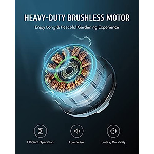 TERRADISE Cordless Electric Pruning Shears, Battery Operated Pruning Shears with 2 Rechargeable Lithium Batteries for Gardening, Professional Tree Branch Pruner, 1.2 Inch (30 mm) Cutting Diameter