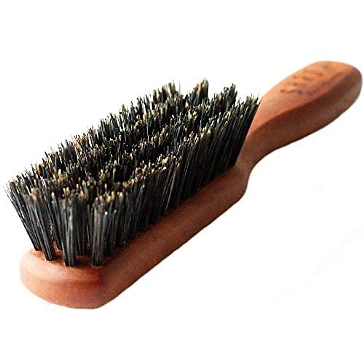 Made in Germany - SHASH The Original 100% Boar Bristle Beard Brush, Made in Germany - Naturally Conditions, Smooths and Softens Beard, Eases Itch and Irritation, Supports Healthy Growth