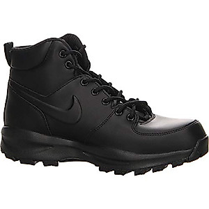 NIKE Men's Manoa Leather, Noir, 10 M US