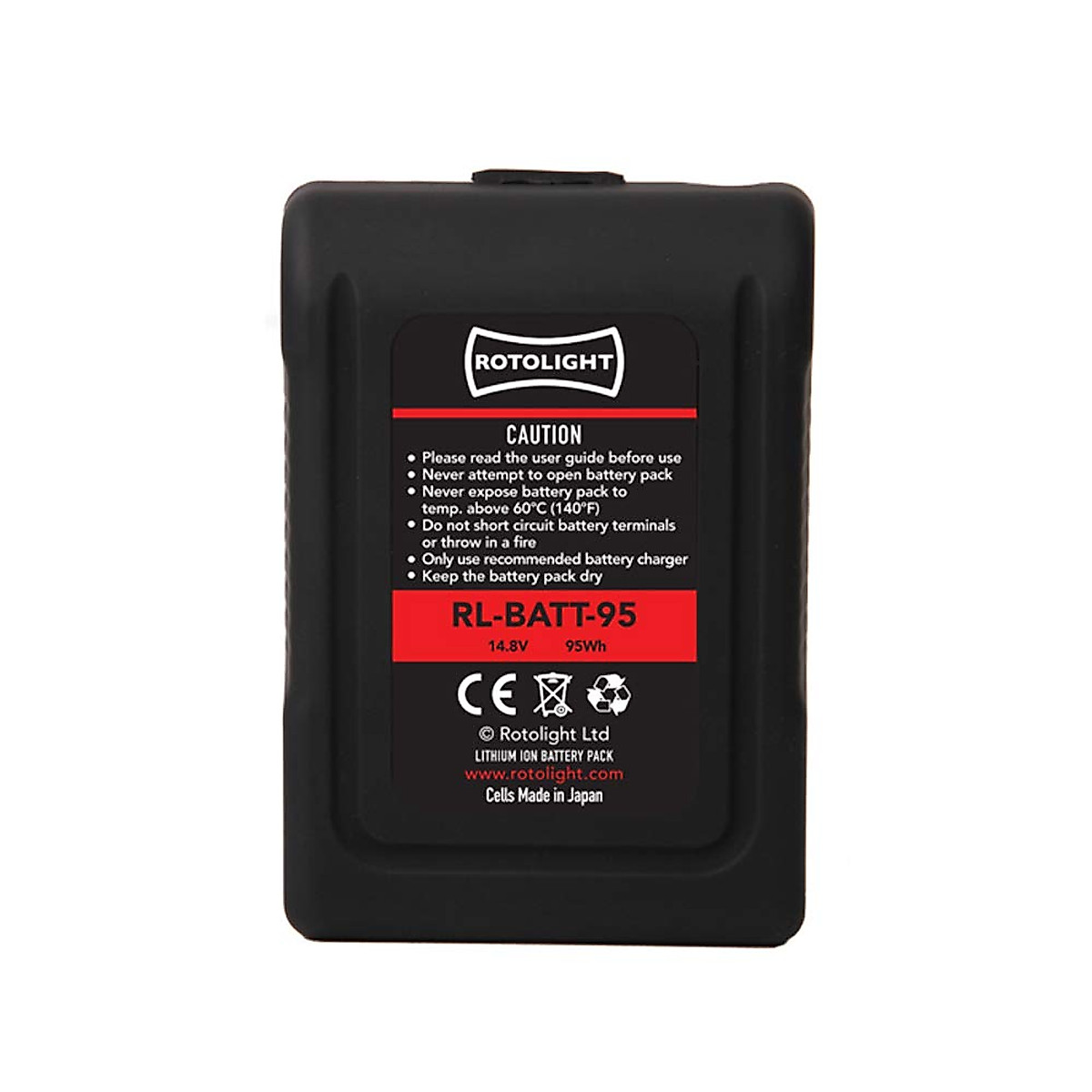 Rotolight 95 Wh, V-Lock Mount 14.8V Lithium Ion Battery