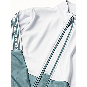 Under Armour Prototype Full Zip, Halo Gray (014)/Lichen Blue, Youth X-Large