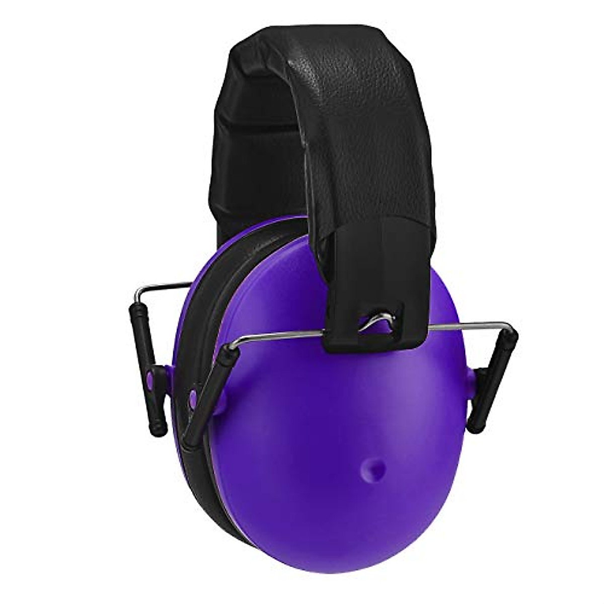 Amazon Basics Kids Ear-Protection Safety Noise Earmuffs, Purple
