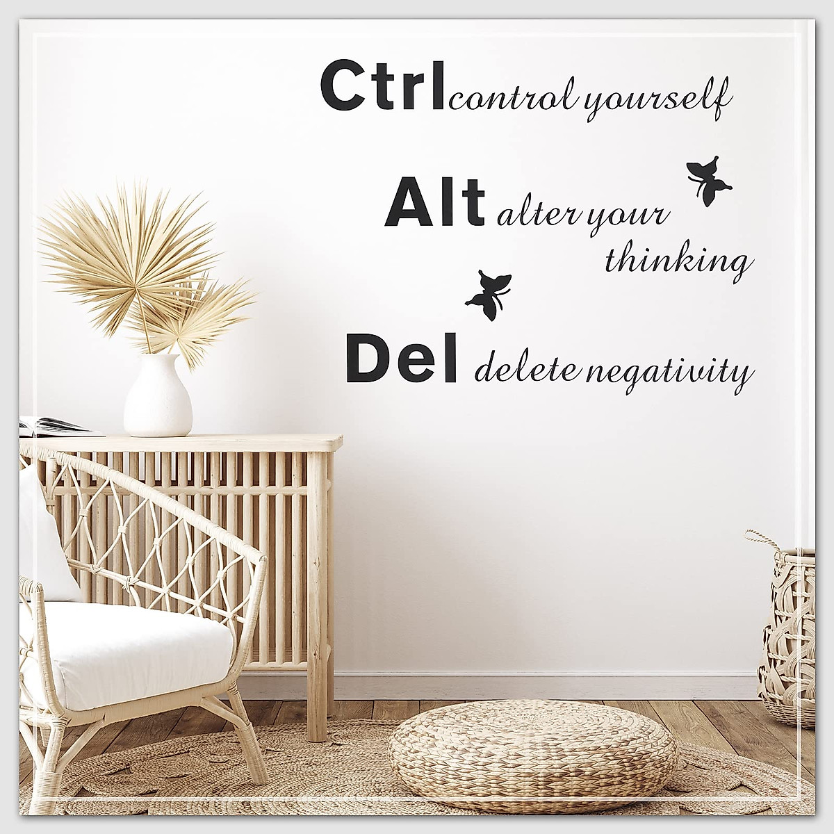 Chinco Inspirational Wall Sticker Quotes Motivational Wall Decals Vinyl Wall Quotes Stickers Peel and Stick Positive Sayings Wall Sticker Affirmation Wall Art for Home Office Living Room Bedroom decor