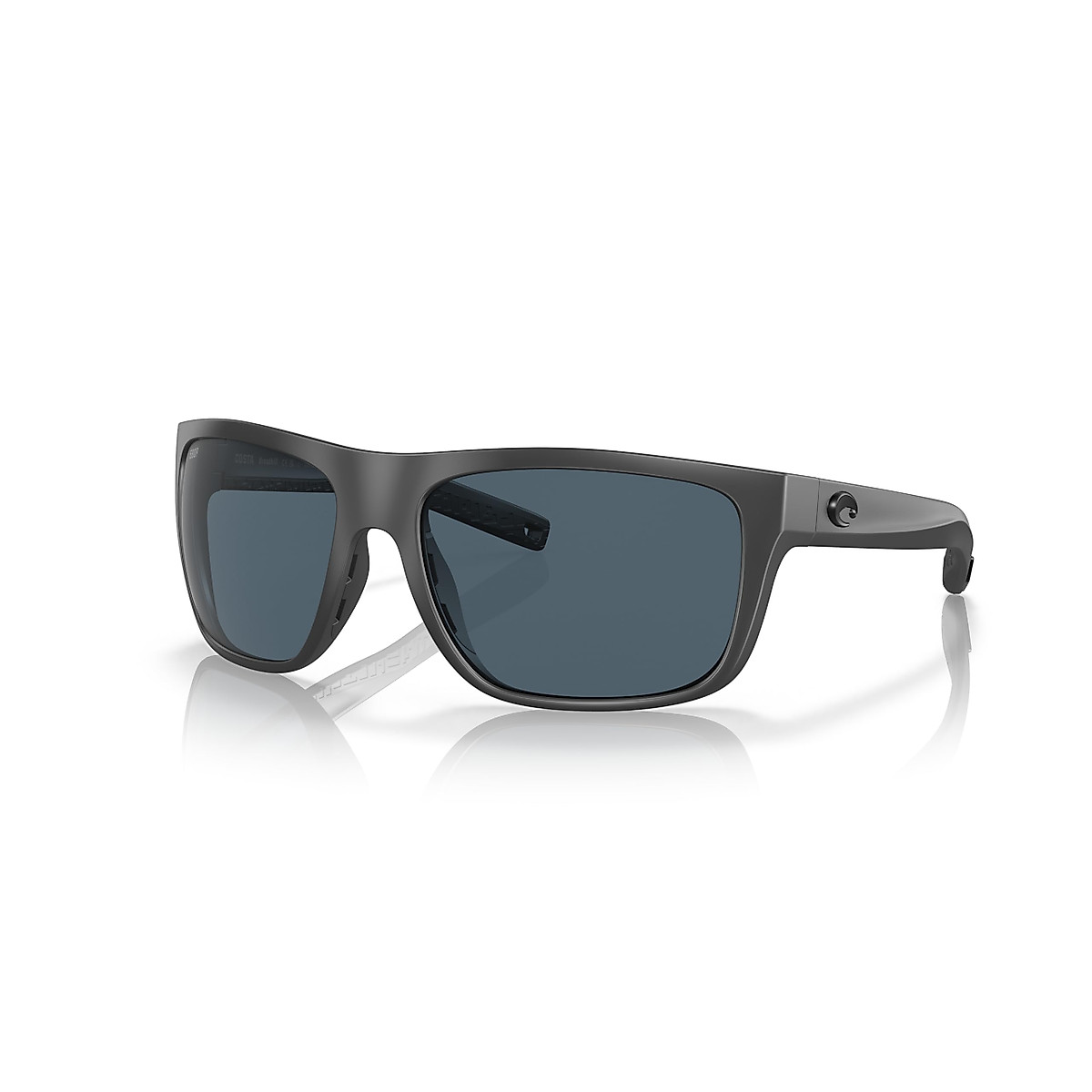 Costa Del Mar Man Sunglasses Matte Gray Frame, Gray Lenses, 60MM