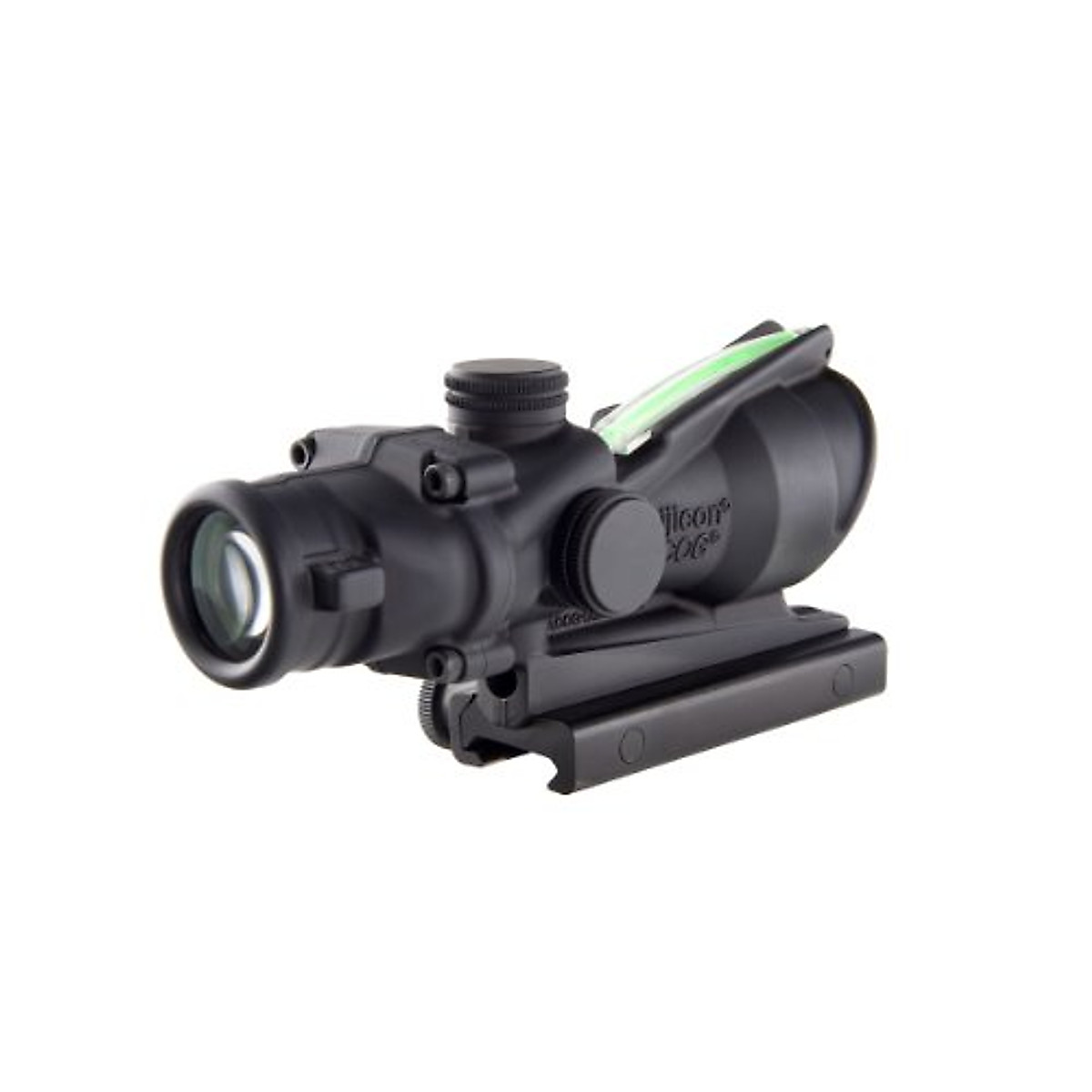 Trijicon 4x32 ACOG Riflescope with Green Dual Illuminated Chevron Reticle and TA51 Mount