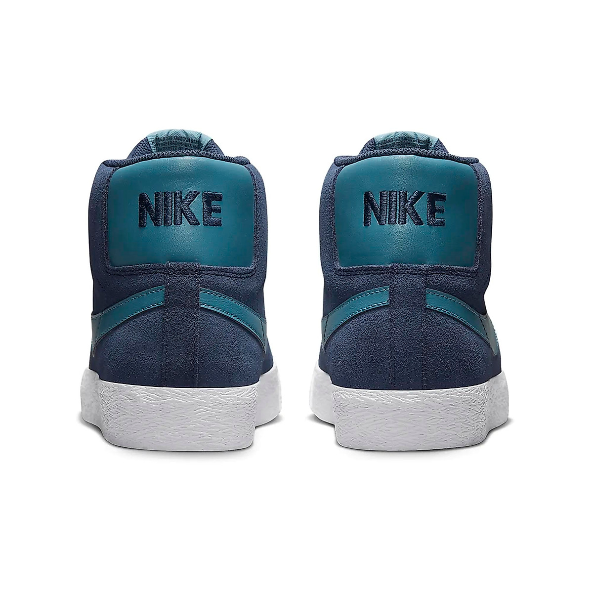 Nike Men's SB Zoom Blazer Mid Shoe (Midnight Navy/Midnight Navy/Black/Noise Aqua, us_Footwear_Size_System, Adult, Men, Numeric, Medium, Numeric_10)