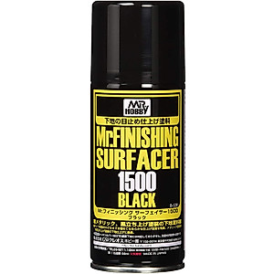 B526 Mr. Finishing Surfacer 1500 Black, GSI Creos