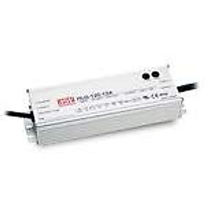 Mean Well HLG-120H-24B LED Power Supplies CV+CC 120W 12-24V 5A, 90-305VACin, IP67, 3 in 1 dimming, Wire Leads, Chassis Mt