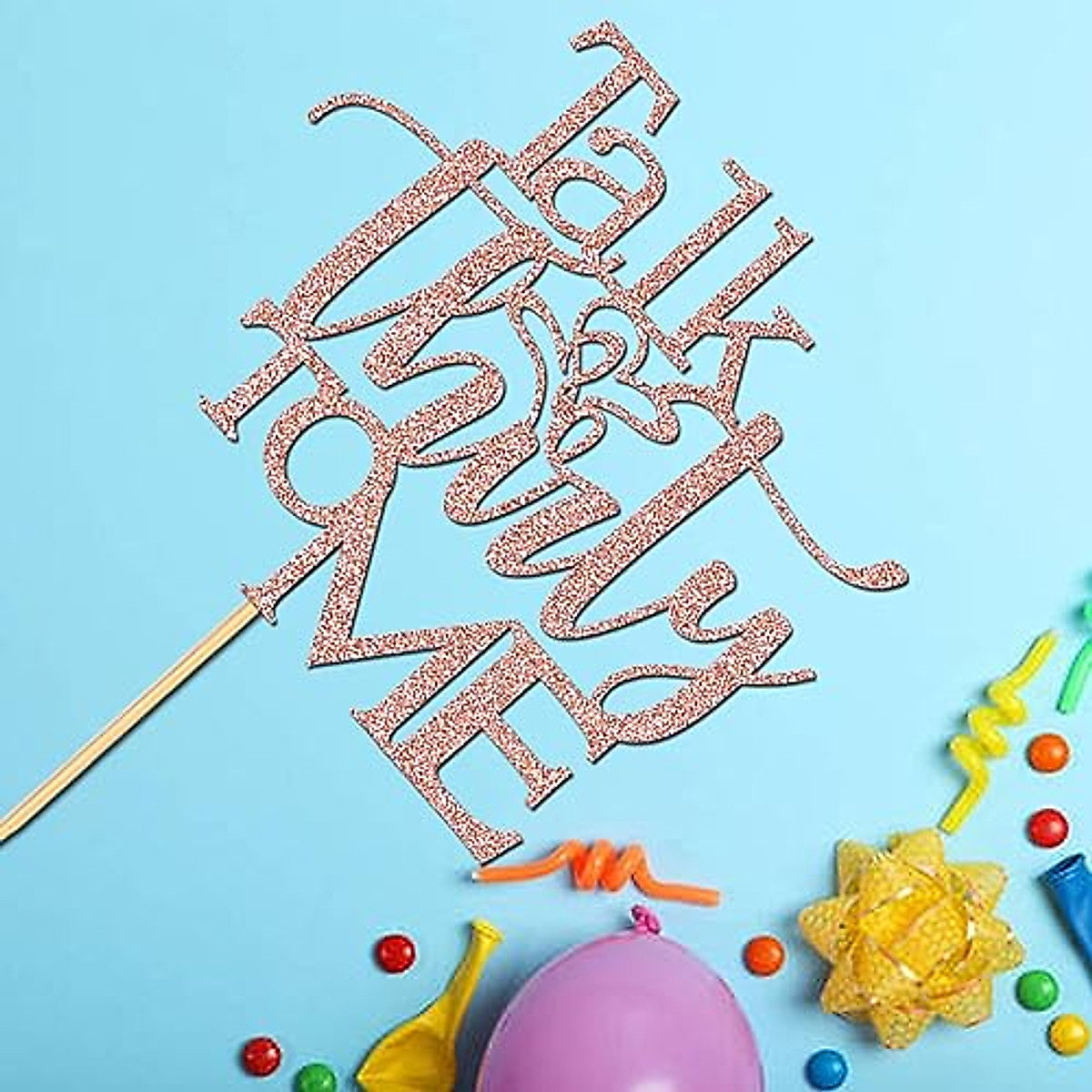 WRACKKIAR Talk Thirty to Me Cake Topper-30th Birthday Anniversary Cake TOPPER-Dirty Thirty Cake Toppers-30th Birthday Party Decoration