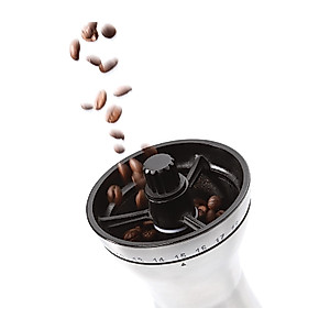 Zassenhaus Manaos Manual Coffee Grinder - Stainless Steel Mill - 2.5 Ounce, 9.5-Inch Hand Bean Grinder for Fresh Coffee