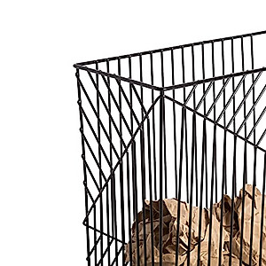 U Brands Vena Trash Can - Black