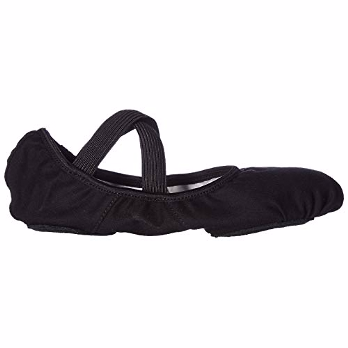 Capezio Womens Hanami Ballet Shoe (2037W) -BLACK -6.5M