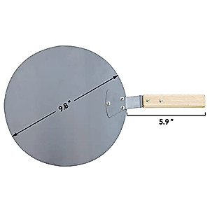 Elevon Pizza Oven Wood Fired Pizza Maker, Portable Stainless Steel, Pizza Grill, Outdoors with Pizza Peel and Pizza Stone